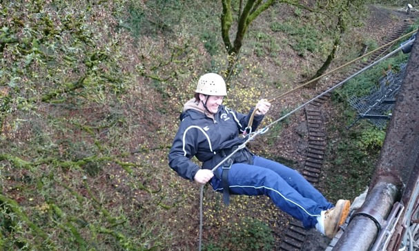 Peak District Abseil